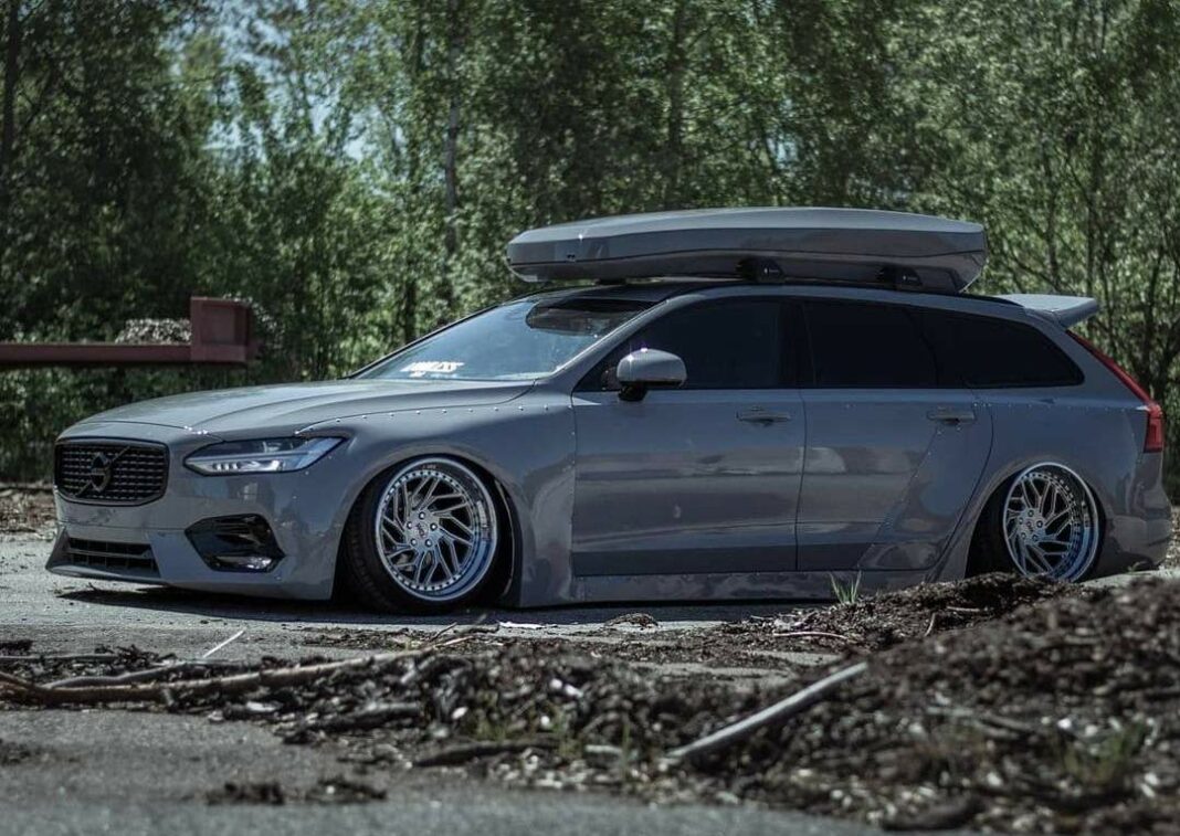 Rasmus Engström's 2017 Volvo V90 Wide Body on ImportSauce.com