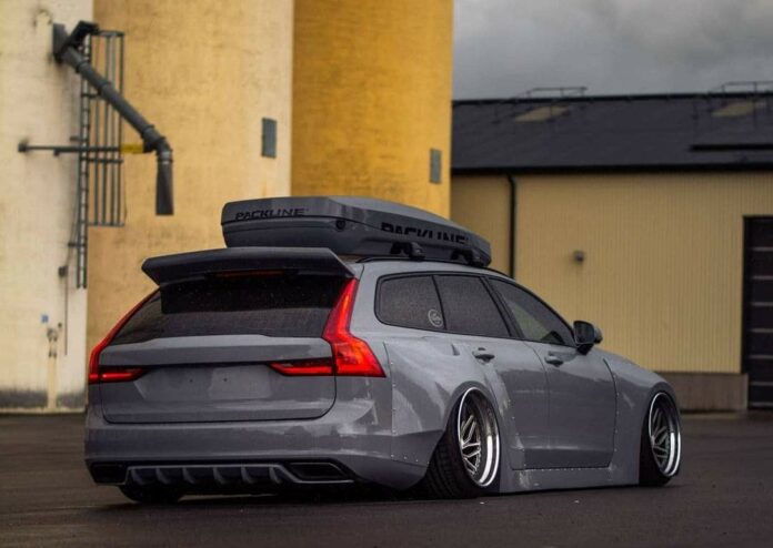Rasmus Engström's 2017 Volvo V90 Wide Body on ImportSauce.com