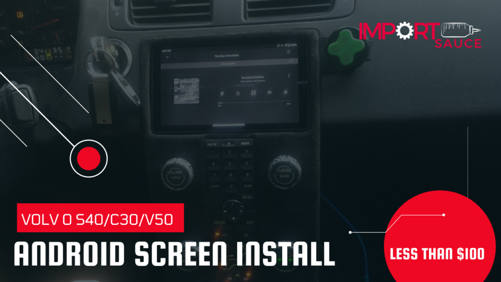 Volvo P1 (S40/V50/C30) - Adding Android Multi Media System for Less ...