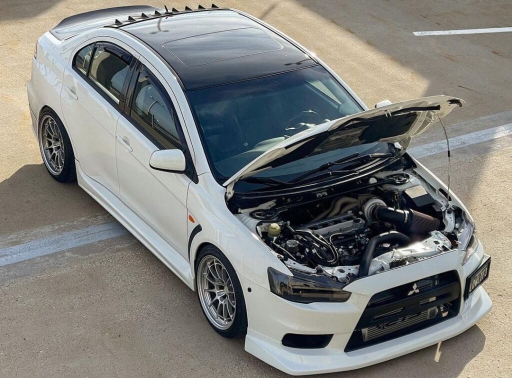 Michael Nelson's 2014 Mitsubishi Lancer Evolution Gsr on ImportSauce.com
