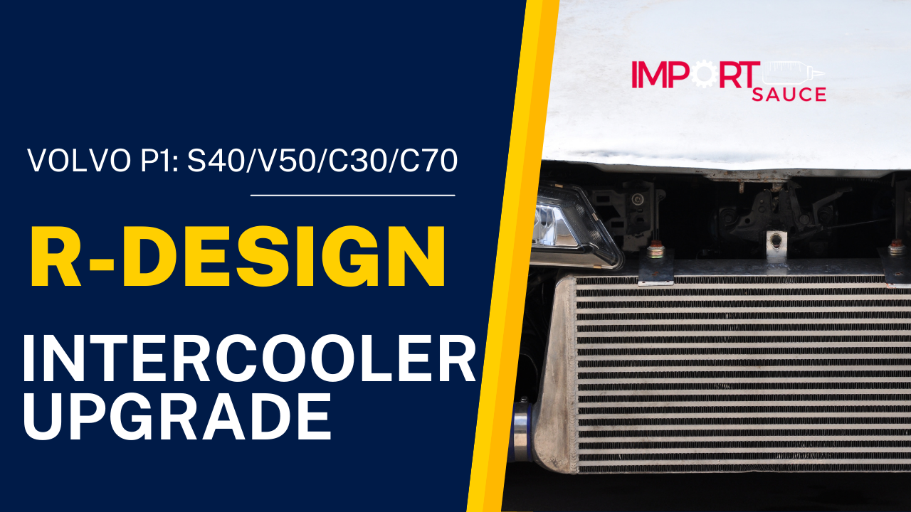 Volvo P1 (S40/C30/C70/V50) - Double The Intercooler Size & Reduce ...